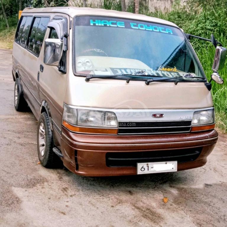 Toyota Hiace Dolphin Long Used 1990 Diesel Rs. 3150000 Sri Lanka