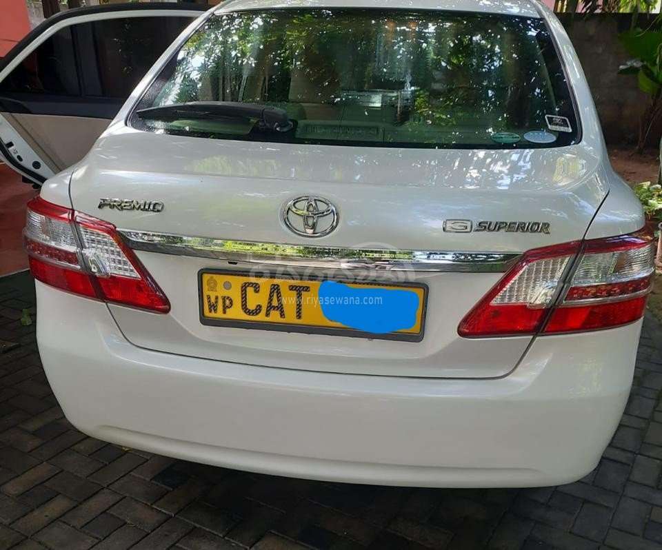Toyota Premio Used 2016 Petrol Rs. 13950000 Sri Lanka